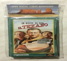 VHS Videocassetta John Wayne: In nome di Dio il Texano nuovo con cellophane